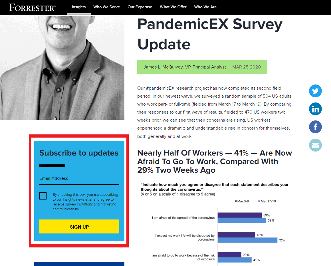 Lead Forms: 7 Best Examples to Generate More Leads - Directive