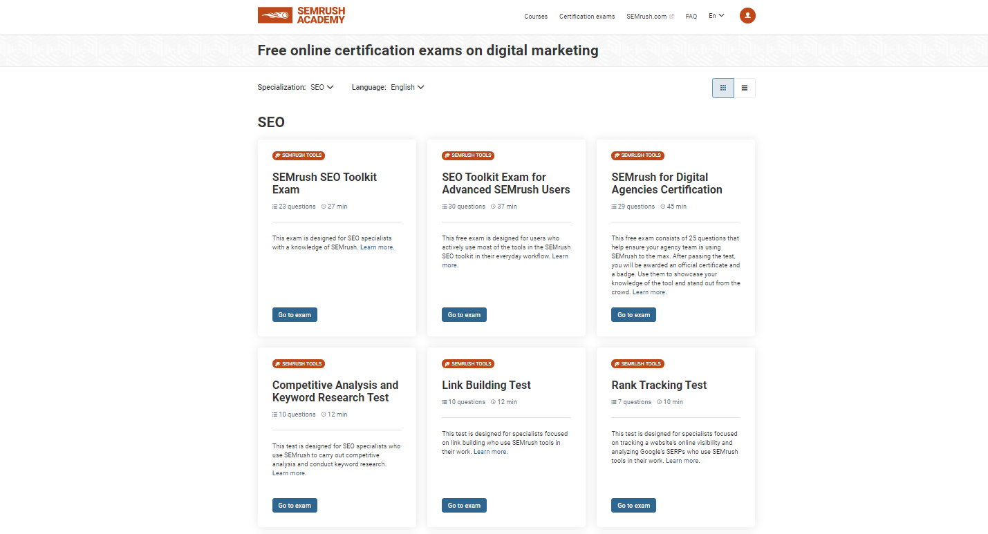 Top 6 SEO Certifications You Should Consider